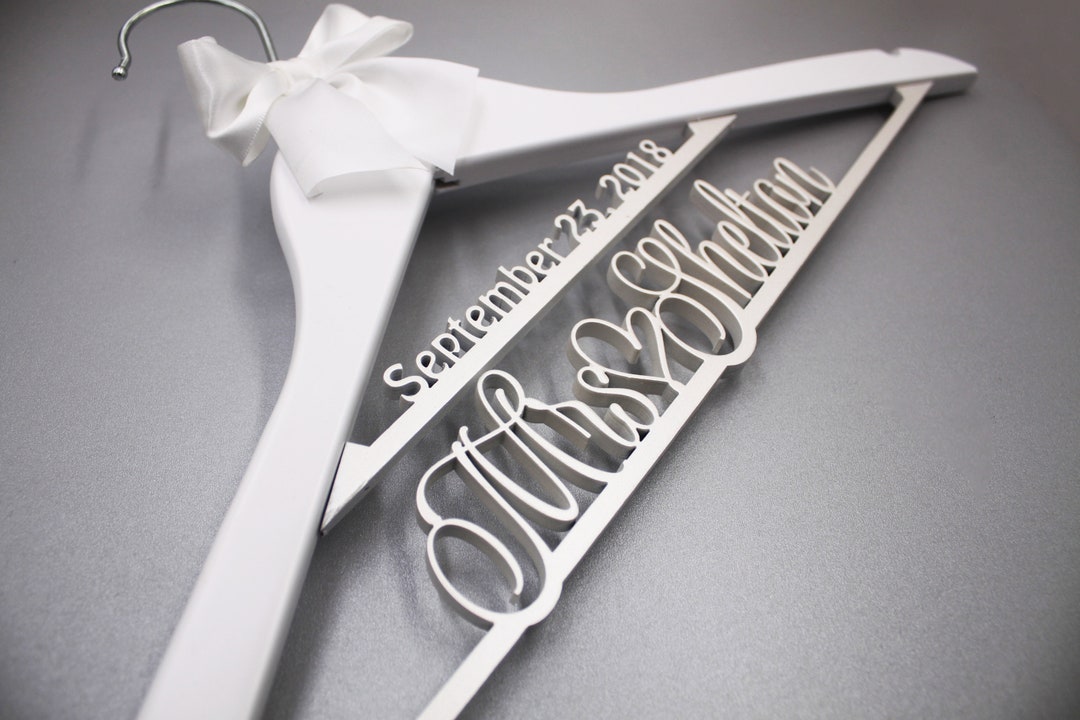 Wedding Dress Hanger, Mrs Hanger, Bridal Hanger, Wedding Hanger, Bride ...