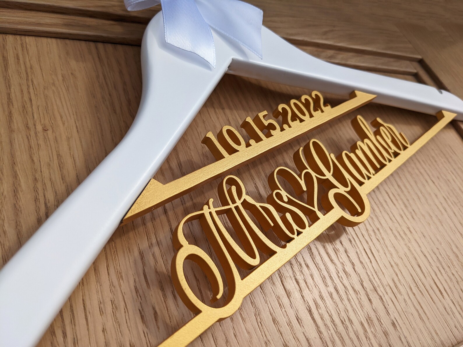 Wedding Dress Hanger Mrs Hanger Bridal Hanger Wedding - Etsy