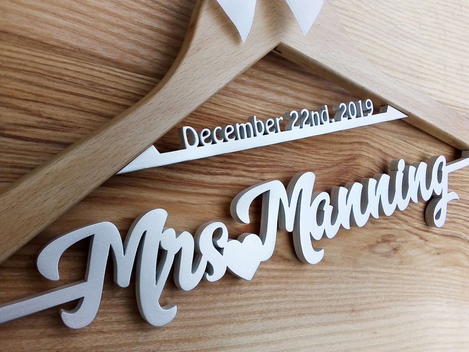 Personalized Hanger, Custom Hanger, Name Hanger, Wedding Hanger, Bride ...