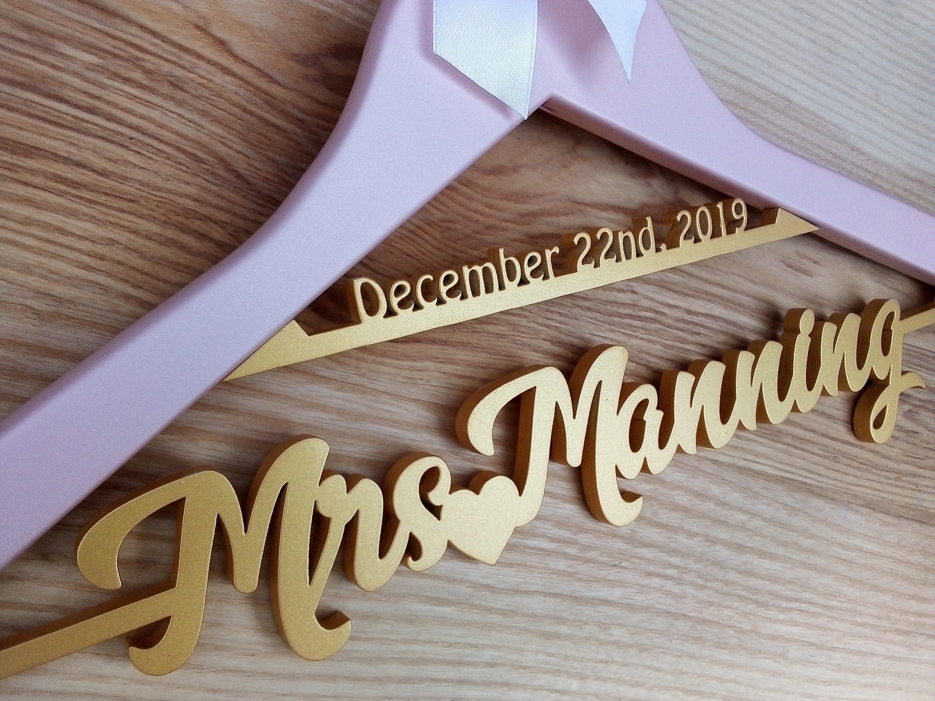 Personalized Hanger Custom Hanger Name Hanger Wedding - Etsy