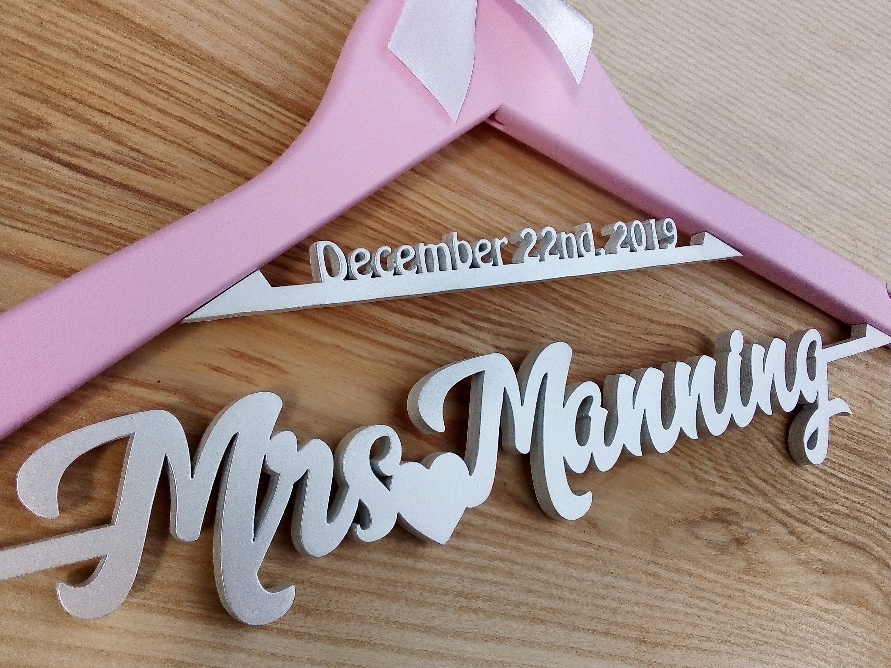 Personalized Hanger Custom Hanger Name Hanger Wedding - Etsy