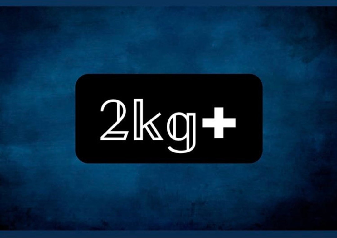2kg for personalised embroidery parcel exceeding 2kg. - Etsy Österreich