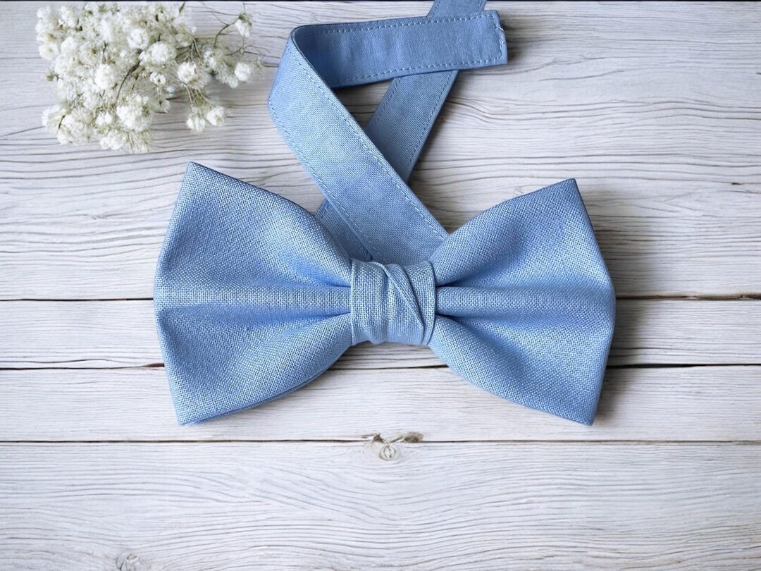 Baby Blue Bow Tie for Kids Formalwear | Toddler Blue Bow Tie Wedding ...