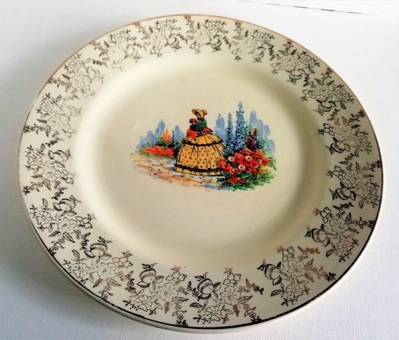 1930's Royal Falcon Ware Serving Plate by Jhw&sons. | Etsy