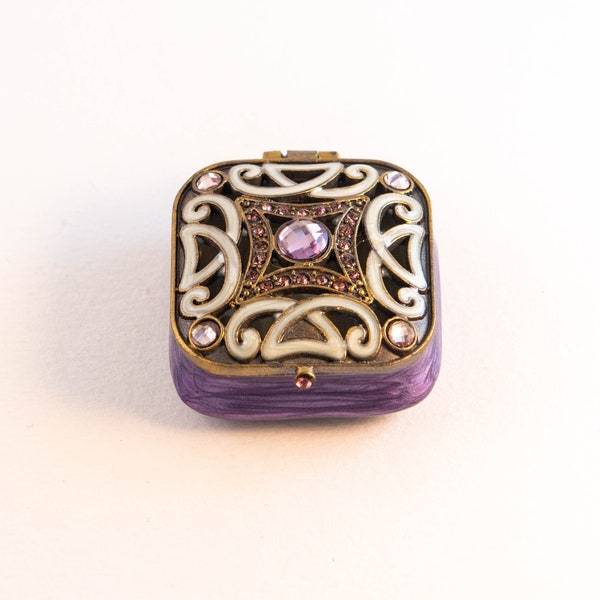 Crystal Trinket Box - Etsy