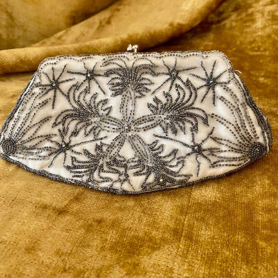 Genuine 1920s Beaded Evening Purse in Beautiful Condition - Etsy
