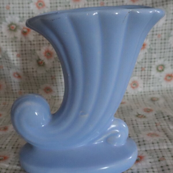 Cornucopia Vase - Etsy