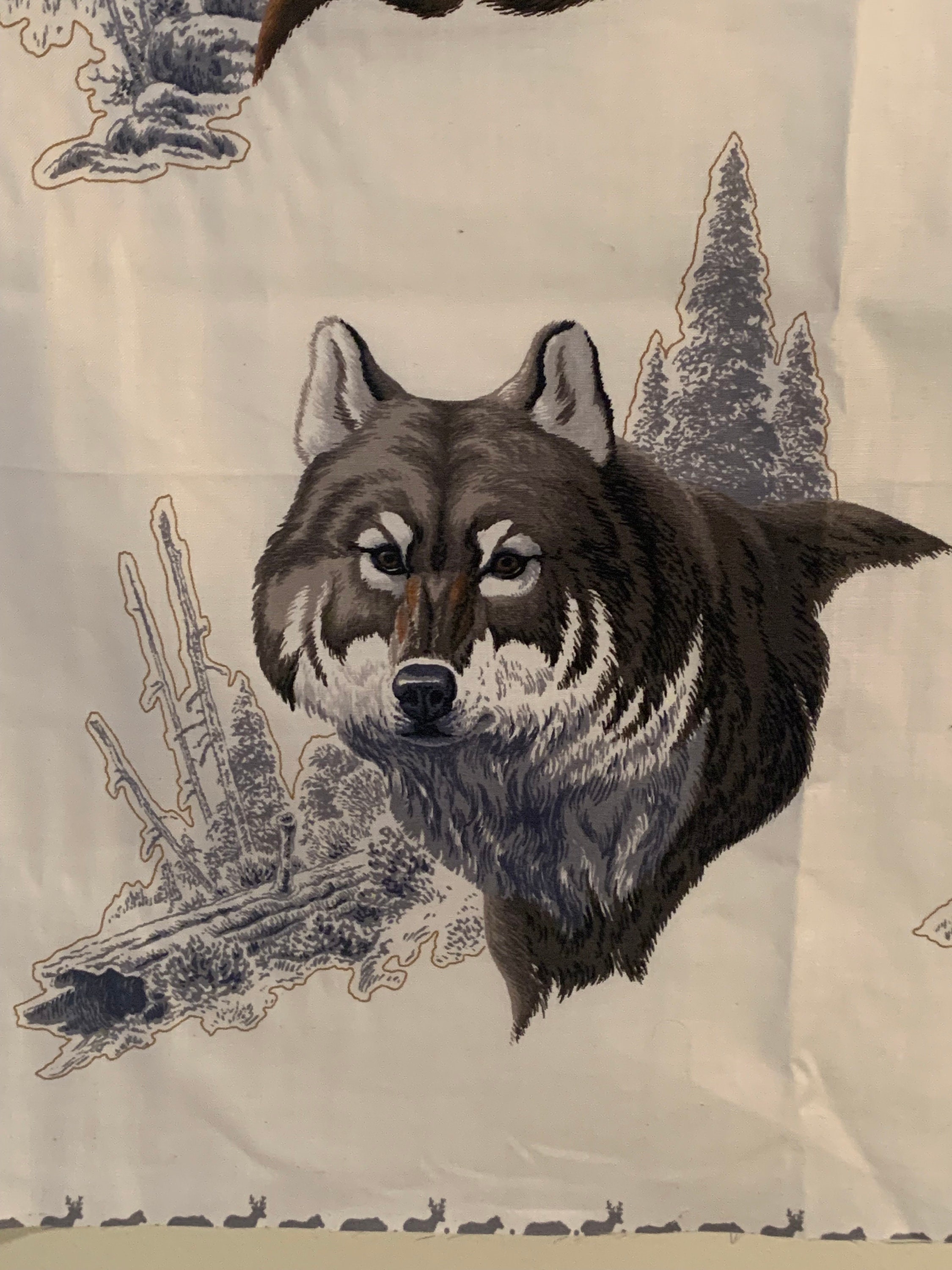 Call of the Wild Appliqués by VIP for Cranston Print Works Co. Deer ...