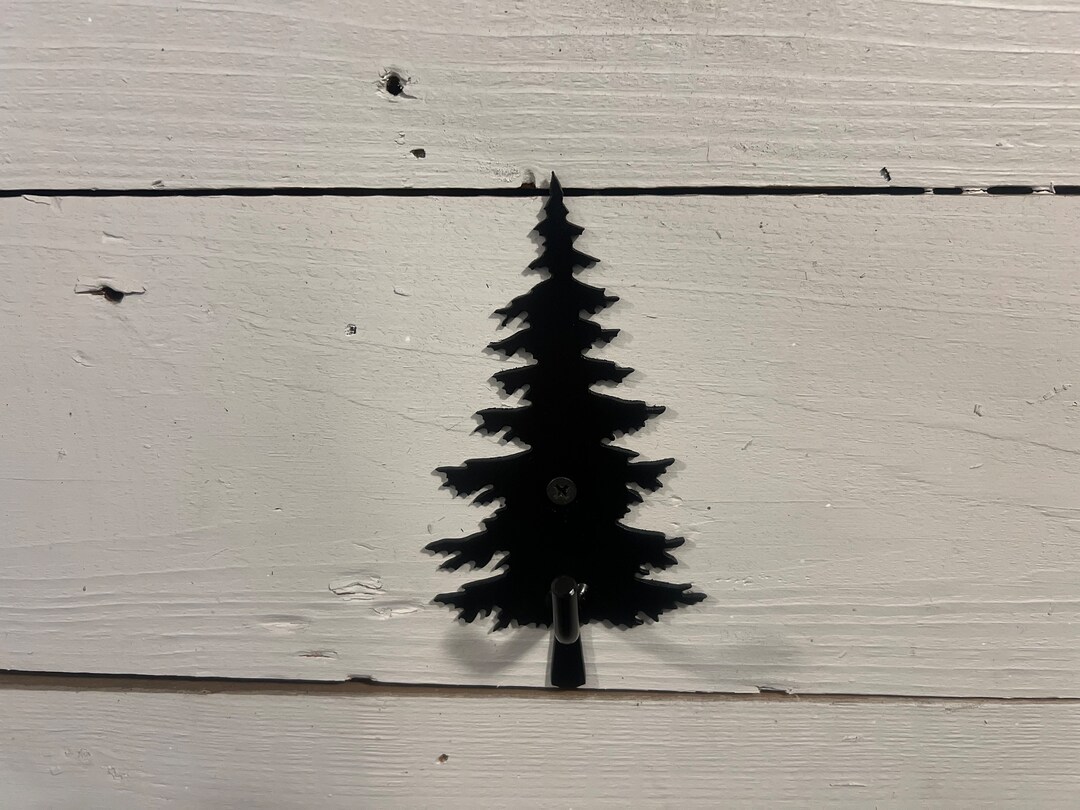 Pine Tree Towel Hook - Etsy