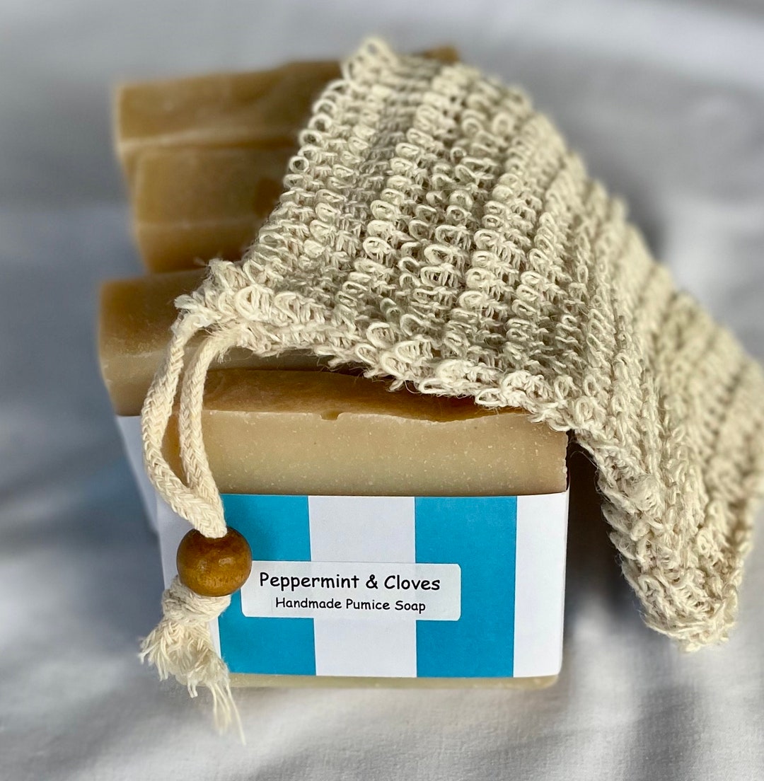 Peppermint & Cloves Pumice Soap Pumice Soap Moisturizing - Etsy