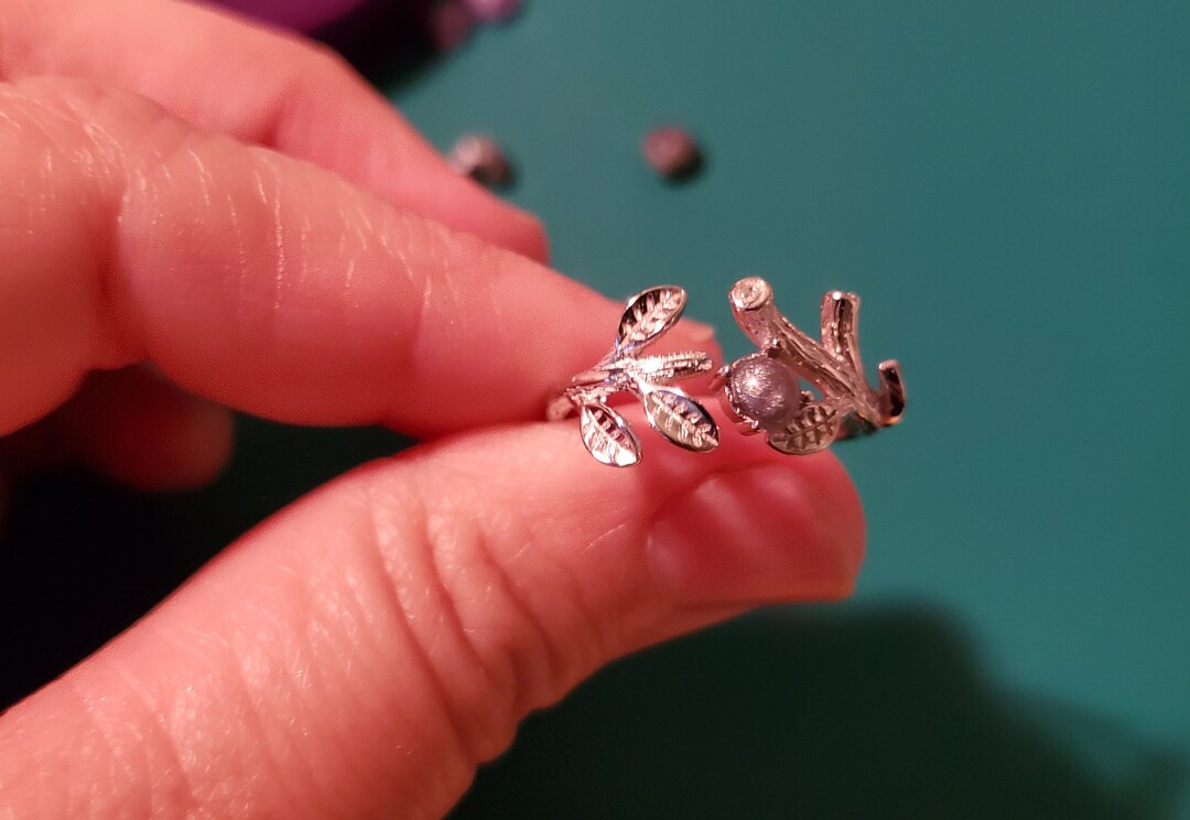 Memorial Custom Keepsake Ring .925 Silver , Ashes, of Your Loved One or ...