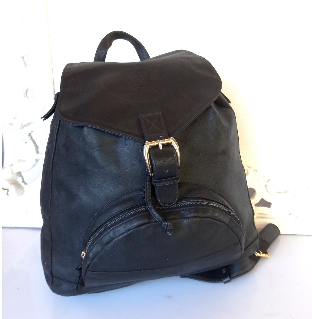 GIANNI VERSACE Vintage 80s Backpack - Etsy