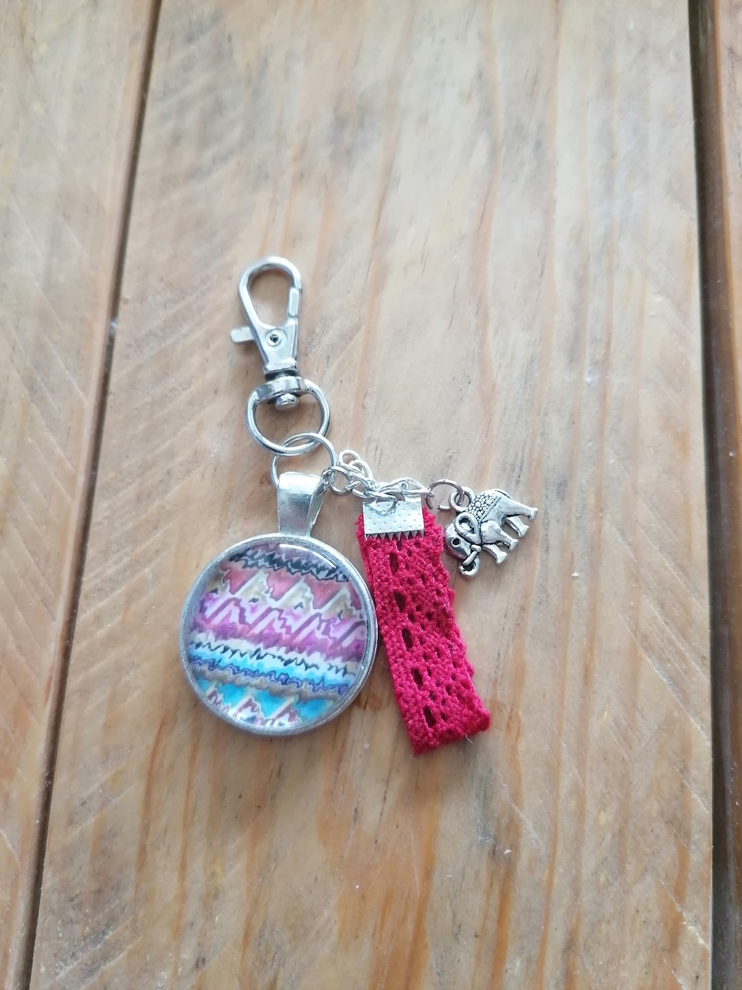 Indian Key Ring, Women's Gift - Etsy