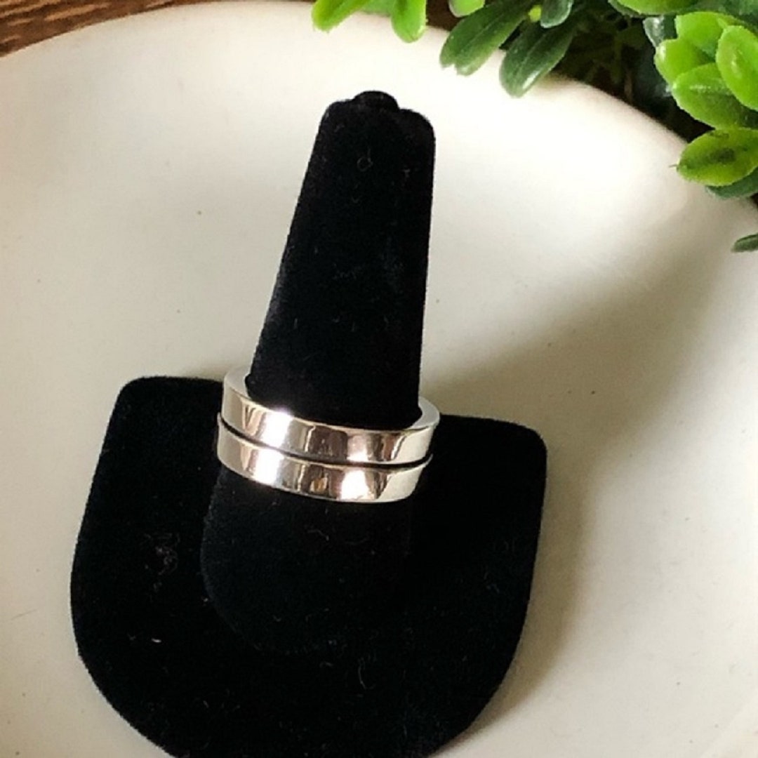 Silpada 925 Sterling Silver Split Band Ring R0359 Rare Super Size 12 - Etsy