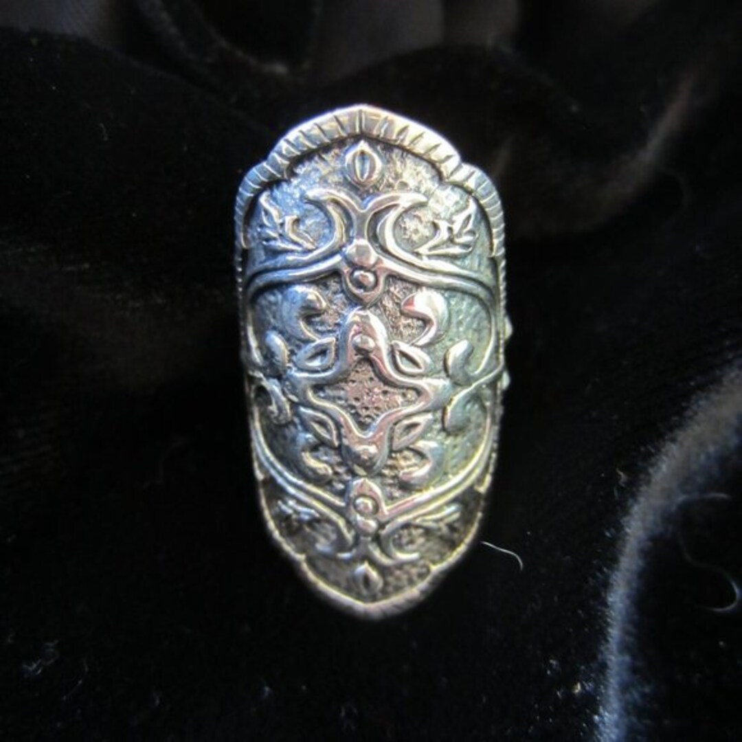 Silpada Oxidized 925 Sterling Silver Helen of Troy Ring SIZE 6 HTF Size ...