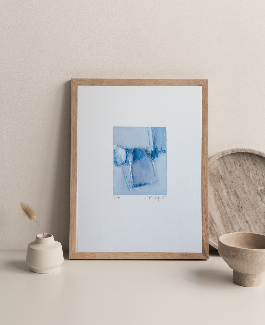 Blue Abstract Painting, Small Abstract Art, Original Abstract Art - Etsy