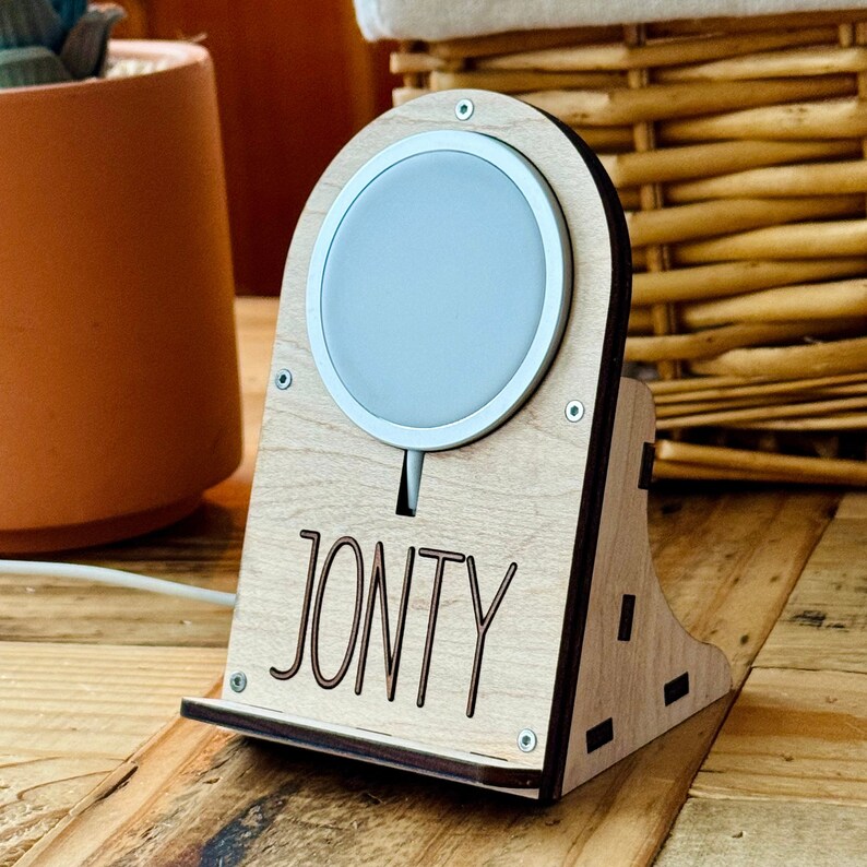 Wood Magsafe Phone Charger Custom Phone Stand Magsafe Phone Stand ...