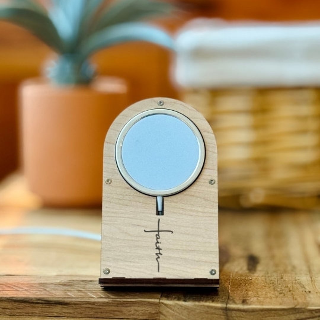 Wood Magsafe Phone Charger Custom Phone Stand Magsafe Phone Stand ...
