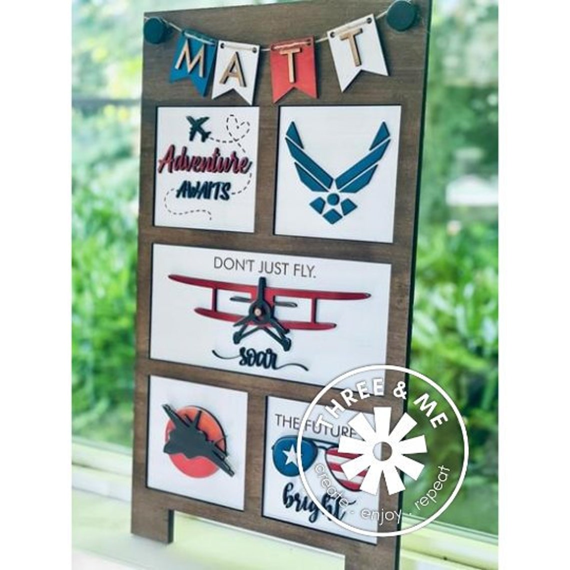 Air Force Svg Pilot Svg Flight Svg Glowforge Svg Laser Design File ...