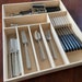 Custom Knife Block Drawer Organizer Maple - Etsy