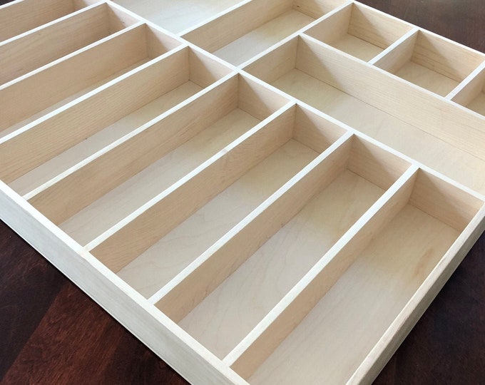 Custom Drawer Organizer Maple | Etsy