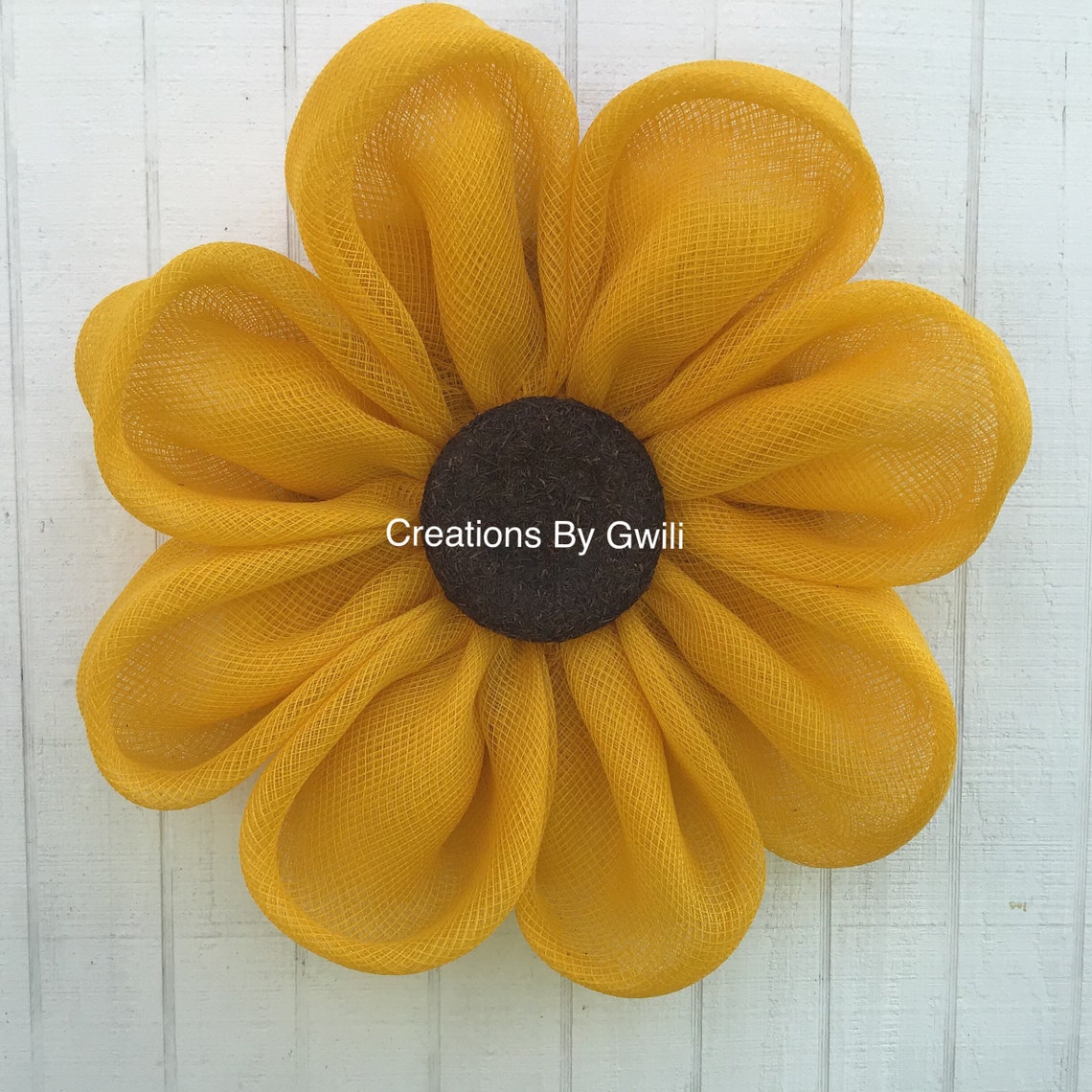 Large Daisy Flower Everyday Decor Spring Decoration Front | Etsy