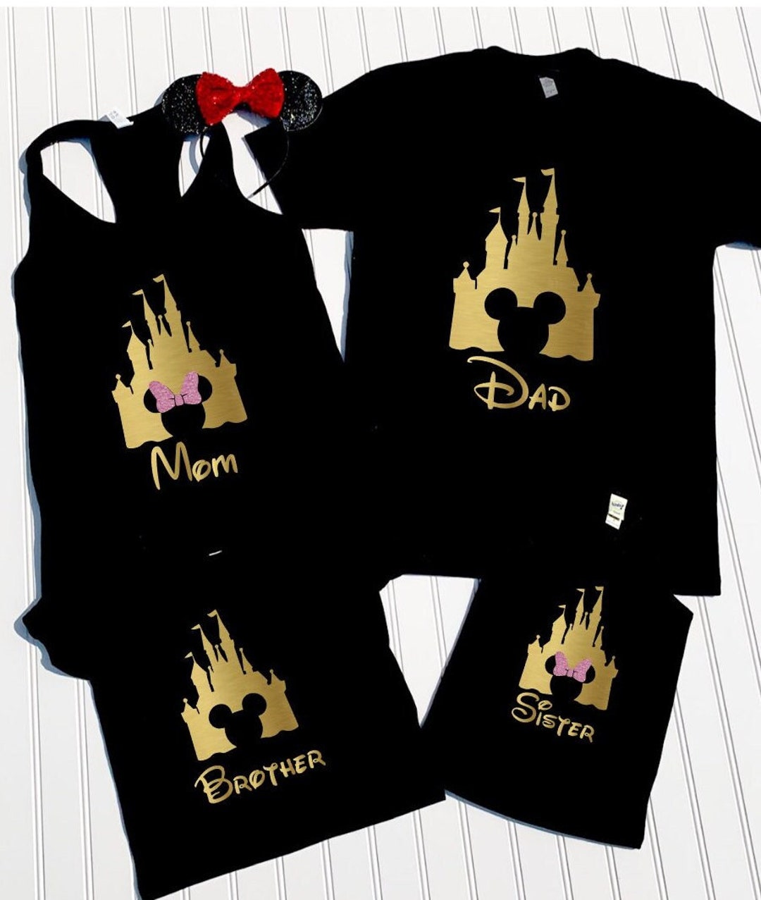 Disney Iron on Vinyl Disney Matching Family Iron on Transfer Disney ...