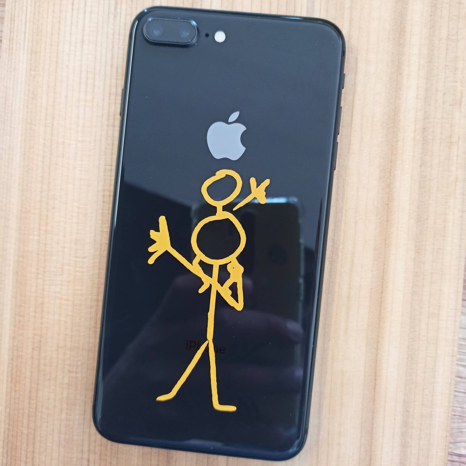 Stickman Dad Kids Decal Stickers Vinyl Phone Sticker - Etsy