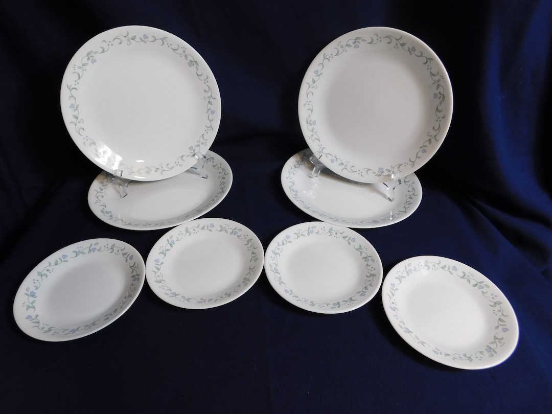 B3 Corning Ware Corelle Country Cottage 8pc Lot Dinners 4 Breads 4 - Etsy