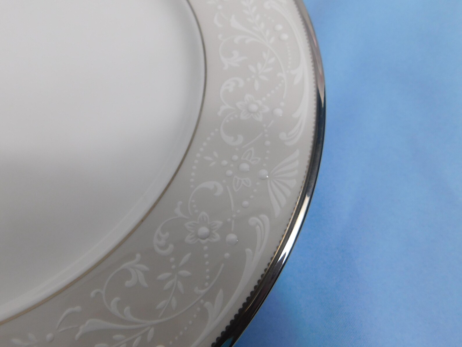 E7 - Noritake Bone China Japan Silver Palace Salad Plates Lot of 5 - Etsy