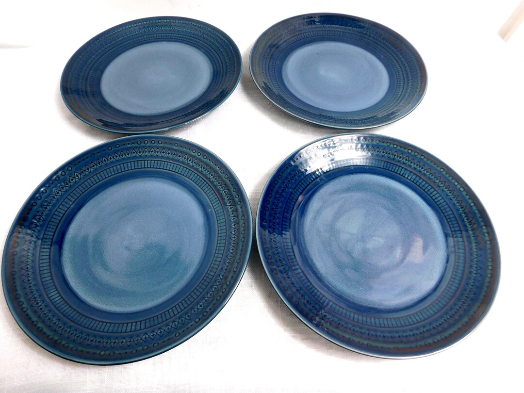 E7 - Threshold Stoneware Kingsland Dinner Plates Lot of 4 - Etsy