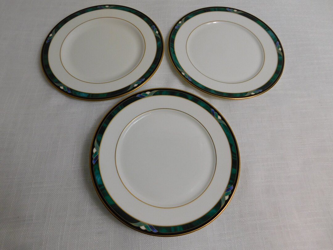 F5 Lenox USA Debut Collection Kelly Salad Plates Lot of 3 - Etsy