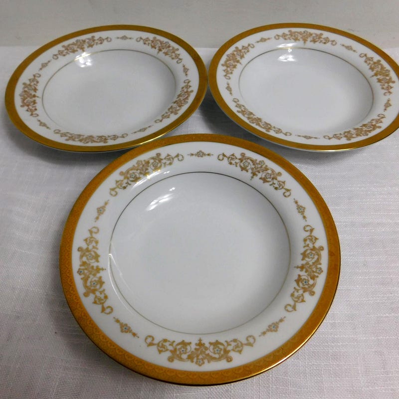 Mikasa Rim Soup Bowls - Etsy