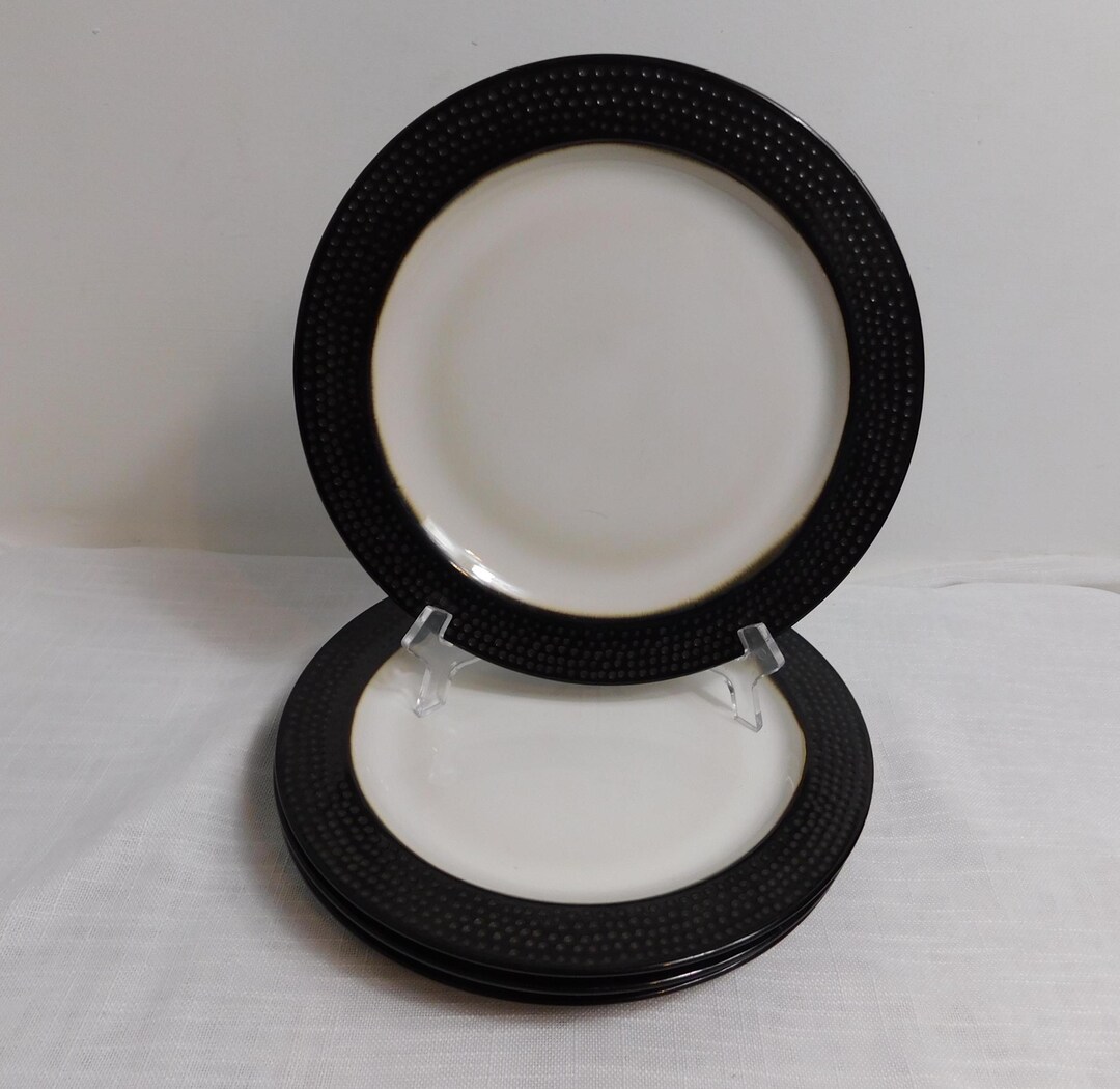 L6 Threshold Stoneware Barnet Bronze Dinner Plates Lot of 4 - Etsy
