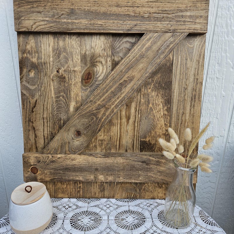 Barn Door Window Shutters - Etsy