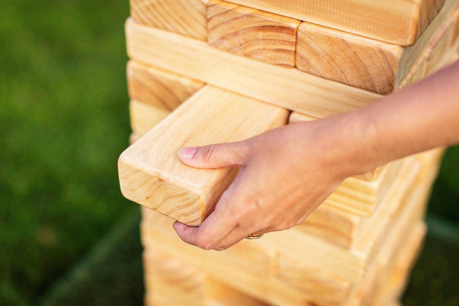 DIY Giant Toppling Tower Plans Jumbo Tumbling Tower Game DIY 2x4 Lumber ...