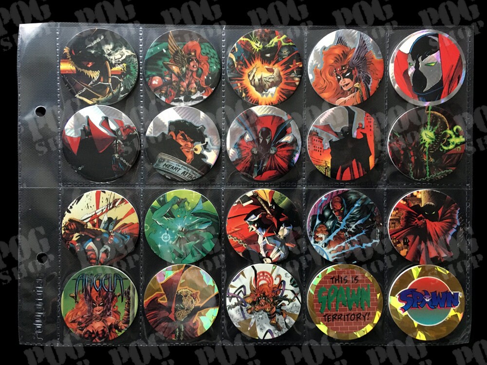 POGS 1995 Full Set 70/70 SPAWN Canada Games Ultra Rare Pog Shop - Etsy ...