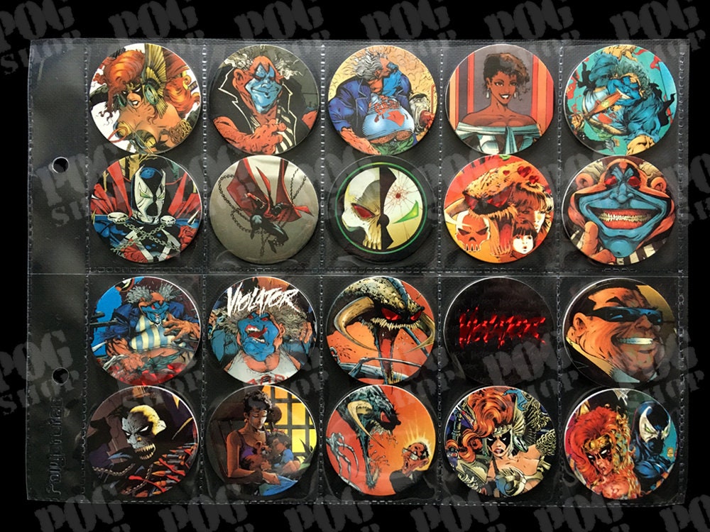 POGS 1995 Full Set 70/70 SPAWN Canada Games Ultra Rare Pog Shop - Etsy ...