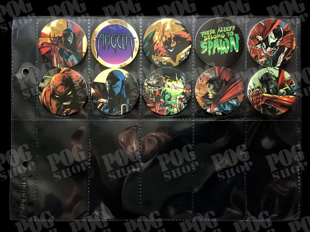 POGS 1995 Full Set 70/70 SPAWN Canada Games Ultra Rare Pog Shop - Etsy ...