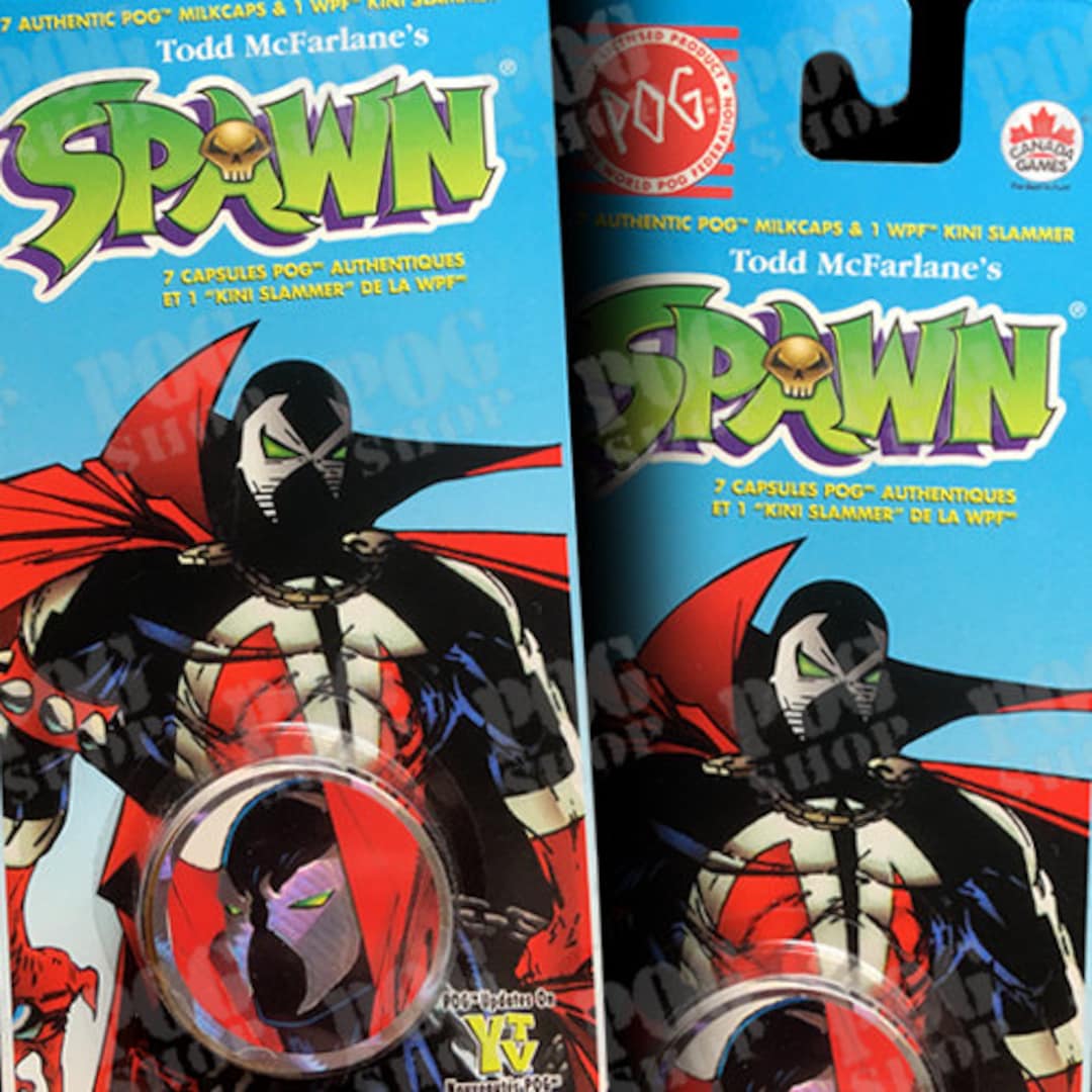 POGS 1995 Sealed Blister Pack Canada Games SPAWN - Ultra Rare - Visit ...