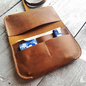 Tobacco Pouch, Distressed Leather Case, Personalized Tobacco Purse ...