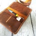 Leather Tobacco Case Personalized Tobacco Pouch Distressed Leather ...