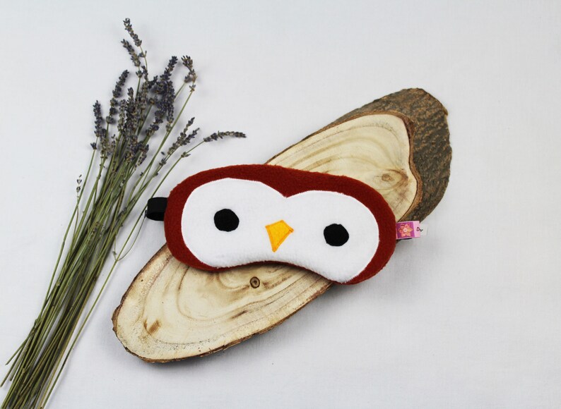 Sleep Mask, Owl Sleep Mask Made of Fleece, Eye Mask for Women, Children ...