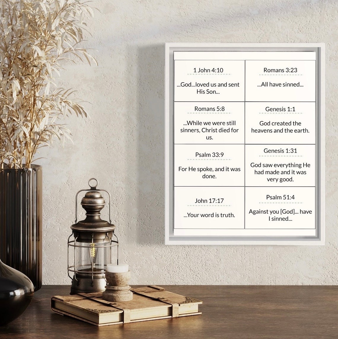 Preschool Bible Verse Memory Cards, Help Kids Learn Foundational Verses ...