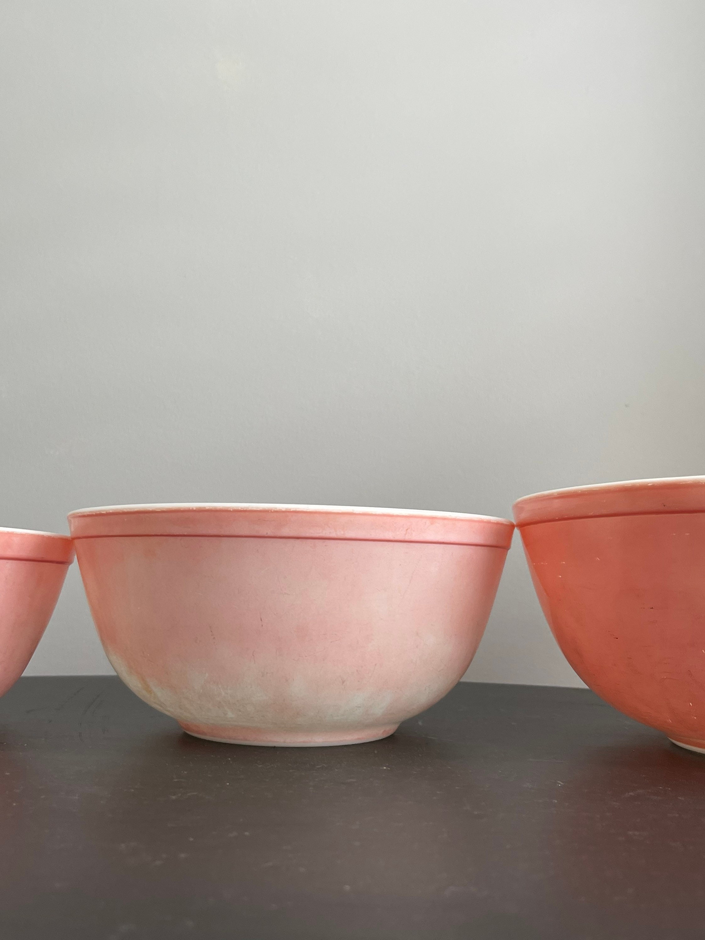 Pink Pyrex Bowls - Etsy