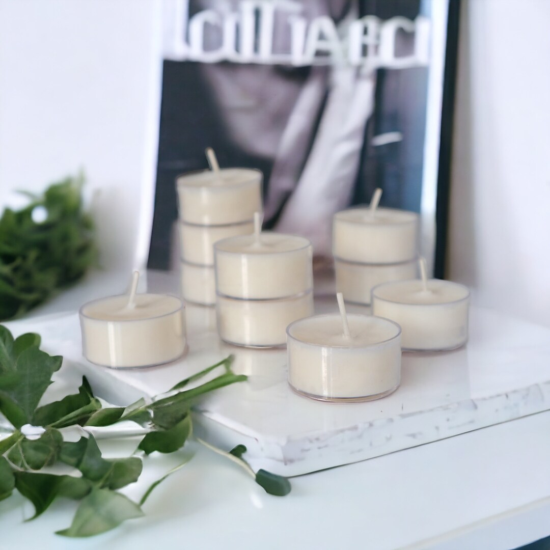 Unscented Tealight Candles, Soy Tealight Candles, Small Candles ...