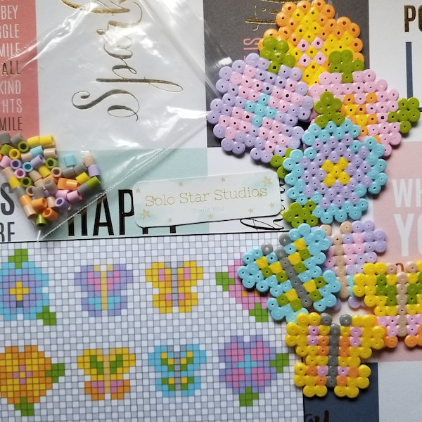 Perler Beads Birds - Etsy