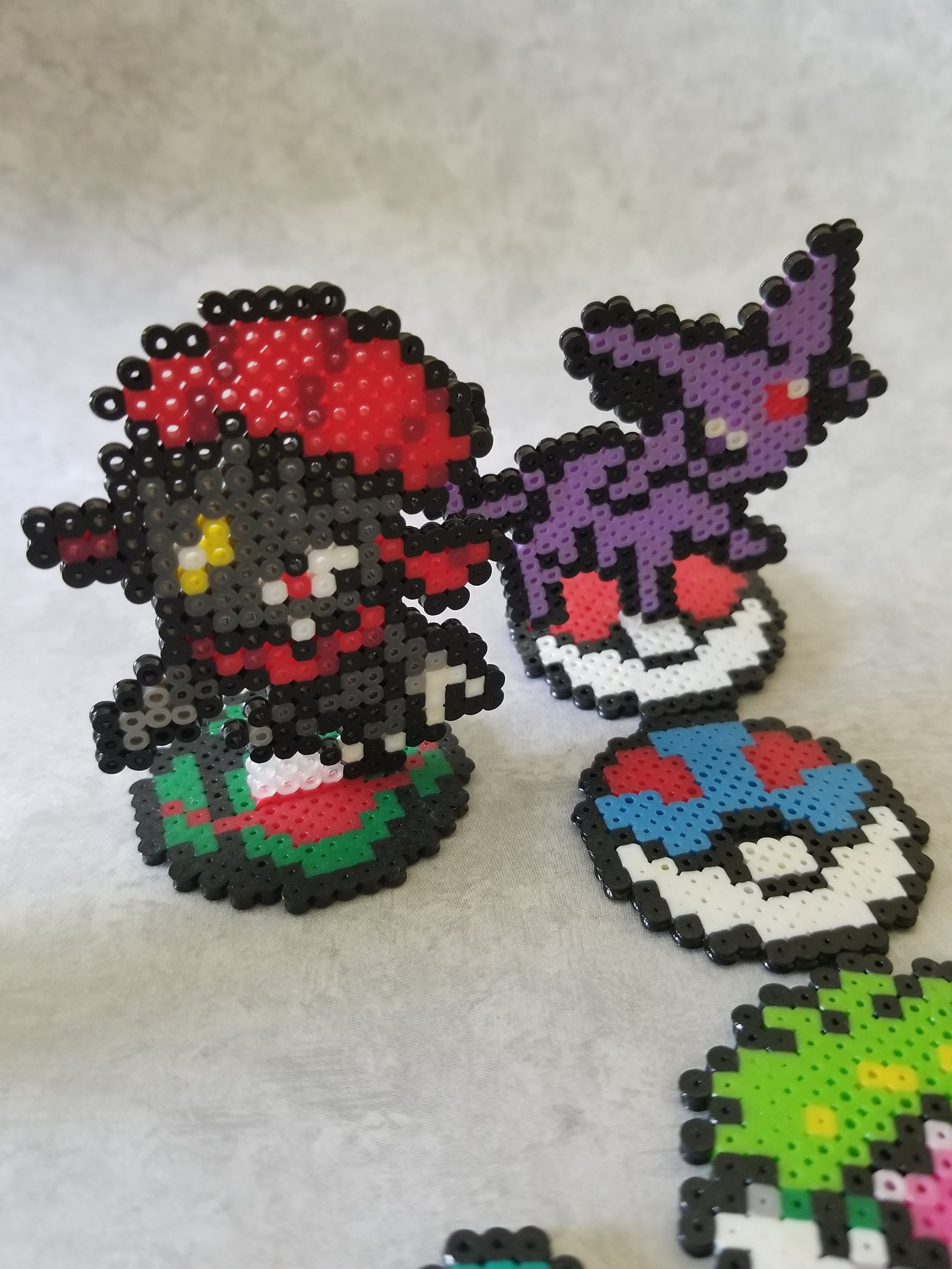 Pokeball Fuse Bead Template Digital Download Template for Perler Beads ...