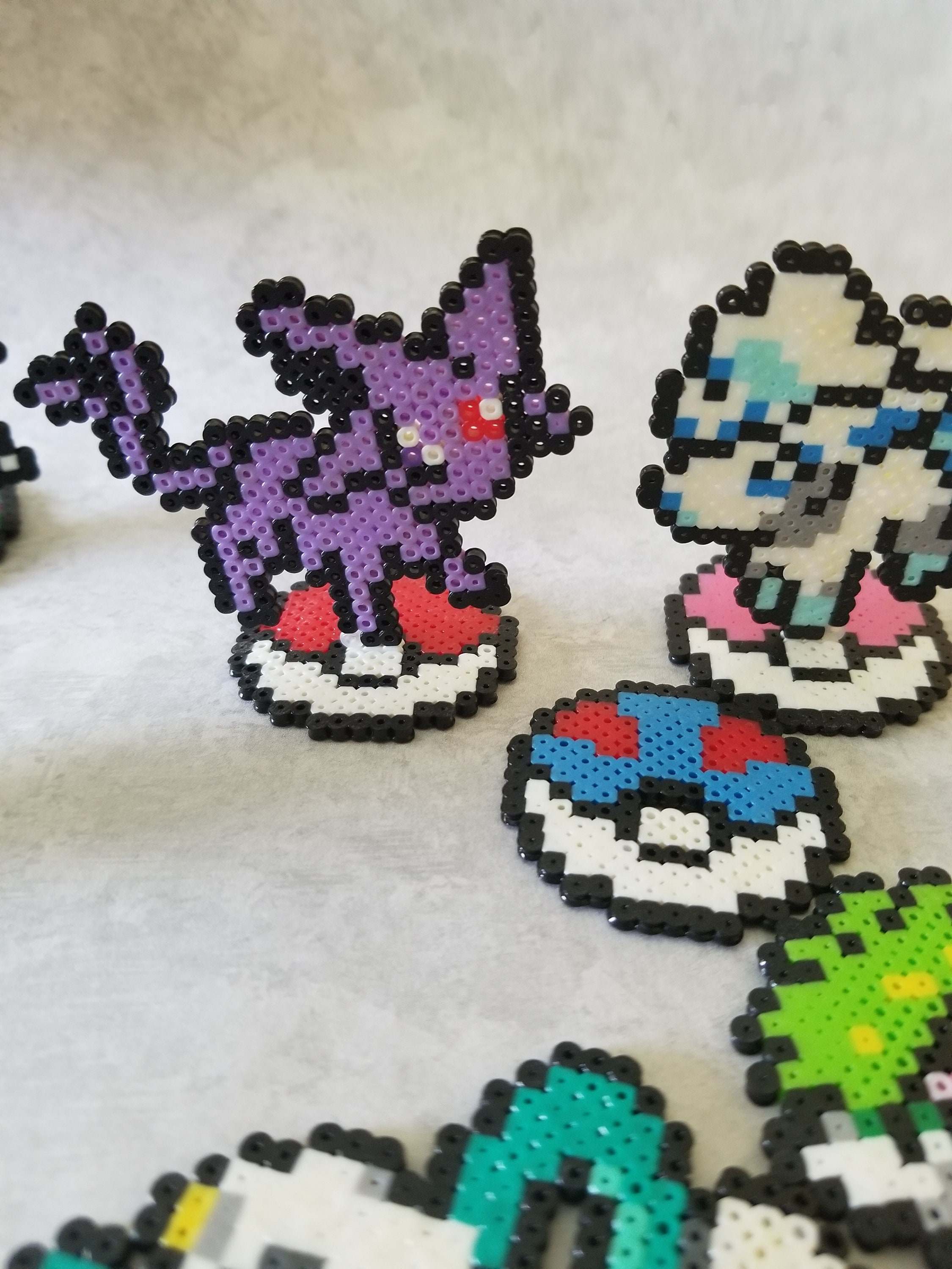 Pokeball Fuse Bead Template Digital Download Template for Perler Beads ...