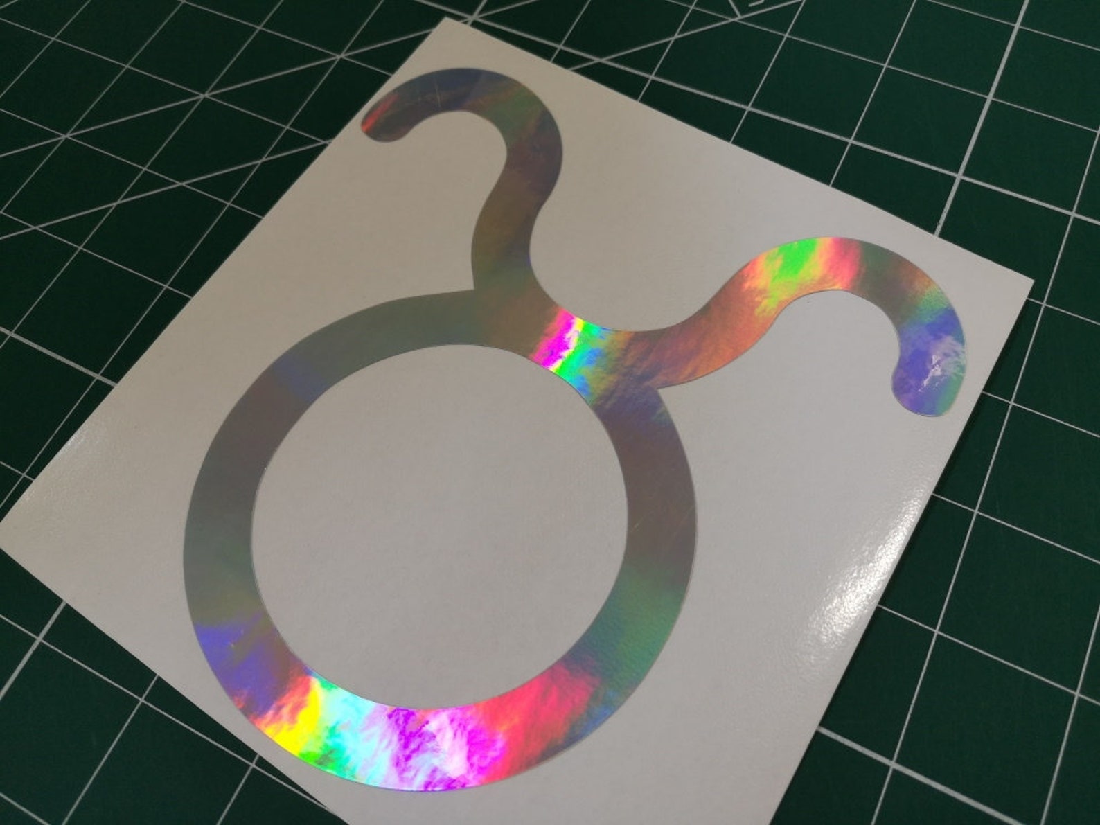 Holographic Zodiac Sign Sticker Holographic Zodiac Decal | Etsy